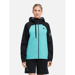 Ziener Funktionjacke 'Nehle' Damen Gr&ouml;&szlig;e XS petrol / schwarz