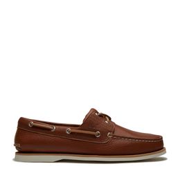 Bootsschuh Timberland "CLASSIC BOAT BOAT SHOE", Herren, Gr. 41, rst full grain, Leder, Schuhe Bootsschuh, Classic Bootsschuh aus Timberland Premium Leder
