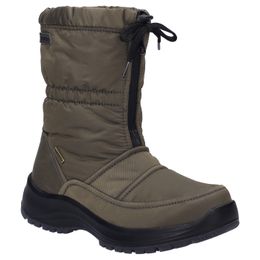 Snowboots Josef Seibel "Colorado 58", Damen, Gr. 37, Normalschaft, bronzfarben, Lederimitat, Textil, Schuhe Snowboots, Winterboots, Schlupfboots, Komfortschuh mit Wechselfu&szlig;bett