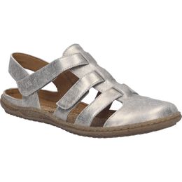 Sandale Josef Seibel "Caitlyn 01, champagner", Damen, Gr. 37, beige (champagner), Obermaterial: 100% Rindsleder Leather cow., Schuhe Sandale