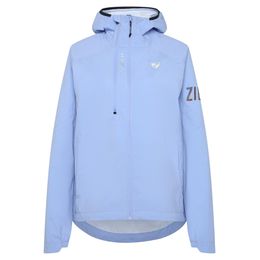 Ziener Sportjacke 'Nehle' Damen Gr&ouml;&szlig;e XXXL taubenblau / schwarz / wei&szlig;