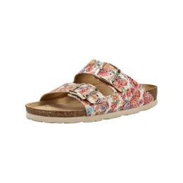 Pantolette Rohde "Rohde Pantoletten Lederimitat", Damen, Gr. 38, multi, Lederimitat, Schuhe Pantolette