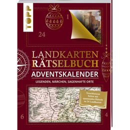 Adventskalender &raquo;Landkarten-R&auml;tselbuch&laquo;