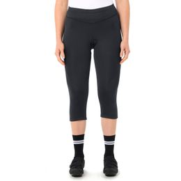 Fahrradhose Vaude "WOMEN'S MATERA 3/4 TIGHTS", Damen, Gr. 38, N-Gr, schwarz, Obermaterial: 74% Polyester, 26% Elasthan, Hosen Fahrradhose, f&uuml;r vielseitige Sport- und Outdooraktivit&auml;ten, bequemer Sitz