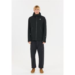 Outdoorjacke SOS "Talinis", Herren, Gr. XL, schwarz, 90% Polyester, 10% Elasthan, unifarben, Jacken Outdoorjacke, 4-Wege Stretch