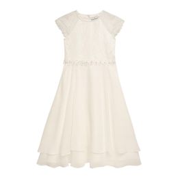 Partykleid DANAMADE "DANAMADE Dresses DXYNTHIA", M&auml;dchen, Gr. 152, EURO, wei&szlig; (ivory), Obermaterial: 100% Polyester. Futter: 100% Polyester, Kleider Partykleid