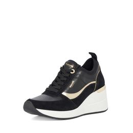 Dune London Sneaker Damen Gr&ouml;&szlig;e 39 gold / schwarz