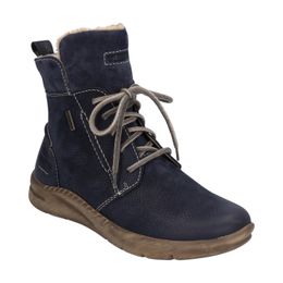 Stiefel Josef Seibel "Conny 53, ocean", Damen, Gr. 38, blau (ocean), Obermaterial: 100% Rindsleder Leather cow., Schuhe Stiefel