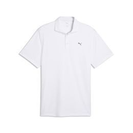 Poloshirt Puma "Pure 3.0 Golfpolo Herren", Herren, Gr. 3XL, wei&szlig; glow, Obermaterial: 100% Polyester, clean, regular fit, Shirts