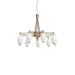 Northern Dahl Small Chandelier Brass