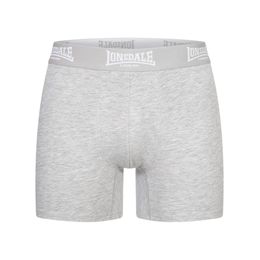Lonsdale Boxershorts Herren Gr&ouml;&szlig;e XL graumeliert / schwarz / wei&szlig;