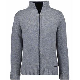 Outdoorjacke Ragman, Herren, Gr. L5052, grau (khaki rot wei&szlig;, 184), 100% Wolle, Jacken Outdoorjacke