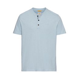 Camel Active T-Shirt 'Henley' Herren Gr&ouml;&szlig;e XXL taubenblau