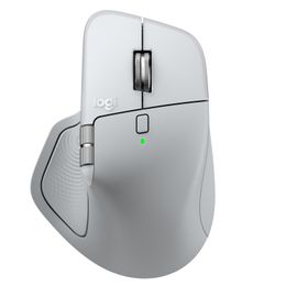 Logitech MX Master 4 Maus f&uuml;r Mac wei&szlig;-silber