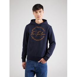 Tom Tailor Sweatshirt Herren Gr&ouml;&szlig;e XL marine / orange