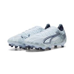 Fu&szlig;ballschuh Puma "ULTRA 6 MATCH FG/AG Fu&szlig;ballschuhe Erwachsene", Damen, Gr. 40.5, icy blau wei&szlig; jewel, Obermaterial: Synthetik, Textil. Futter: Synthetik, Textil. Innensohle: Textil. Laufsohle: Synthetik, Schuhe Fu&szlig;ballschuh
