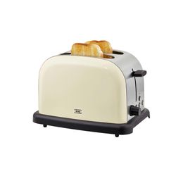 KHG Toaster TO-1005 (CE) creme Kunststoff,Edelstahl,Metall Ma&szlig;e (cm): B: 30 H: 20 T: 18.3 &raquo; H&ouml;ffner