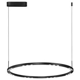 NOVA LUCE Pendelleuchte "LUNETTE", schwarz, 8, &Oslash; 80cm H: 150cm, 1 Stk., Leuchten, Pendelleuchte