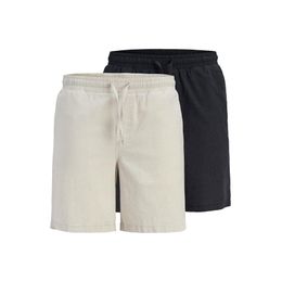 Jack & Jones Jack & Jones Shorts 'JPSTJAIDEN' Herren Gr&ouml;&szlig;e 29/30 ecru / schwarz