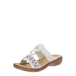 Rieker Pantolette Damen Gr&ouml;&szlig;e 37 mischfarben / offwhite