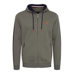 FQ1924 Sweatjacke Herren Gr&ouml;&szlig;e M rostbraun / oliv / dunkelgr&uuml;n / schwarz