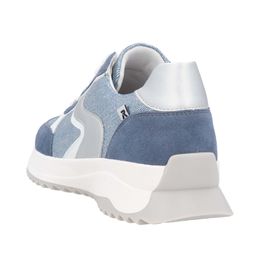 Rieker Sneaker Damen Gr&ouml;&szlig;e 37 opal / hellblau / silber / wei&szlig;
