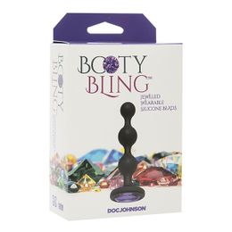 Booty Bling - Portable Anal Beads, 10,2 cm