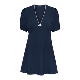 Tommy Jeans Kleid Damen Gr&ouml;&szlig;e 32 navy / wei&szlig; Winterkleid