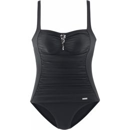 Lascana Damen Badeanzug, schwarz, Gr&ouml;&szlig;e 38C