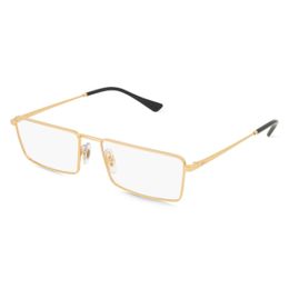 Ray-Ban 0RX6541 EMY Brille Unisex | Fassung: Vollrand, Quadratisch, Gold