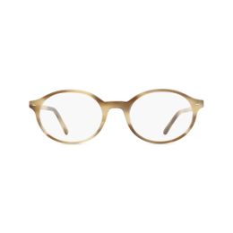 Ray-Ban 0RX5429 GERMAN Brille Unisex | Fassung: Vollrand, Oval, Beige Gestreift