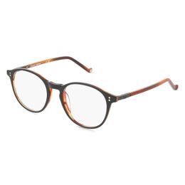 Hackett HE 268 Brille Unisex | Fassung: Vollrand, Panto, Schwarz