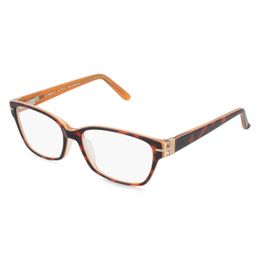 Fielmann 2161 FLEX FA Brille Damen | Fassung: Vollrand, Quadratisch, Havanna Orange