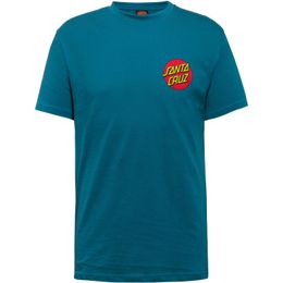 Santa Cruz Classic Dot Chest T-Shirt Herren - Gr&ouml;&szlig;e M - blau