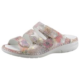Waldl&auml;ufer Waldl&auml;ufer Pantolette Damen Gr&ouml;&szlig;e 38 silber / wei&szlig;