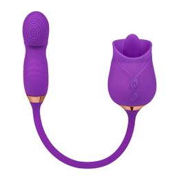 2-in-1 Vibrator Licks Don&rsquo;t Lie, 36,8 cm