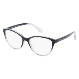 Emporio Armani AX3053 Brille Damen | Fassung: Vollrand, Quadratisch, Schwarz Grau