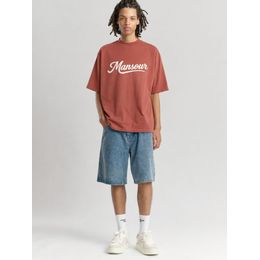 Mansour Shirt 'Swoosh T-shirt Cedar Wood' Herren Gr&ouml;&szlig;e XXL rostrot