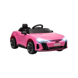 HOMCOM AUDI RS E-tron GT Kinderauto 3-5 Jahre Rosa | Gr.: onesize