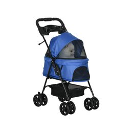 PawHut Hundewagen 67L x 45B x 96H cm | Gr.: onesize