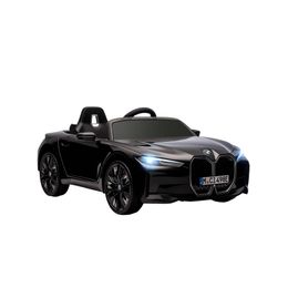 HOMCOM BMW i4 12V Kinderauto 3-5 Jahre Kinder Schwarz | Gr.: onesize