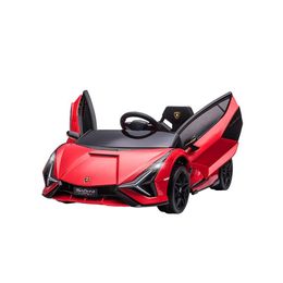 HOMCOM Lamborghini SIAN Kinderauto Rot | Gr.: onesize