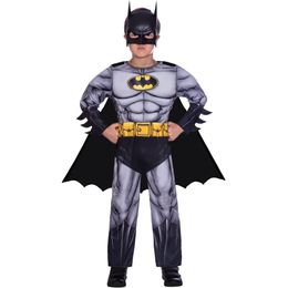 Amscan offiziell lizenziert Batman Kost&uuml;m f&uuml;r Kinder Jungen 6-8 Jahre | Gr.: onesize