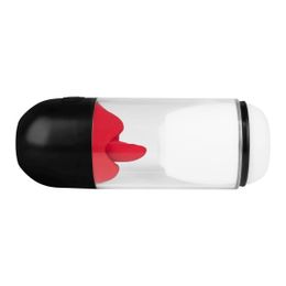 EIS Wiederaufladbarer Masturbator mit Zunge, 21,5 cm