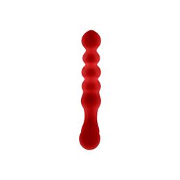 EIS Doppeldildo mit Struktur aus Silikon, 32 cm