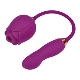 2-in-1 Vibrator Rosegasm, 36,8 cm