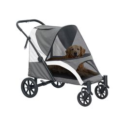 PawHut Hundewagen 124L x 67B x 100H cm | Gr.: onesize