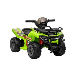 HOMCOM Elektro 6V Kinderquad 1,5-3 Jahre Gr&uuml;n | Gr.: onesize