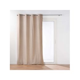 Douceur d'int&eacute;rieur Douceur d&rsquo;Int&eacute;rieur Verdunkelungsvorhang in beige | Gr.: onesize