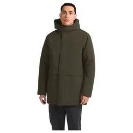 Wintermantel Jack Wolfskin "COLD CAMP COAT M", Herren, Gr. L, obsidian mos, Obermaterial: 100% Polyester. Futter: 100% Polyester. Wattierung: 100% Polyester, M&auml;ntel Wintermantel, W&auml;rmend, winddicht, &Uuml;bergangsjacke